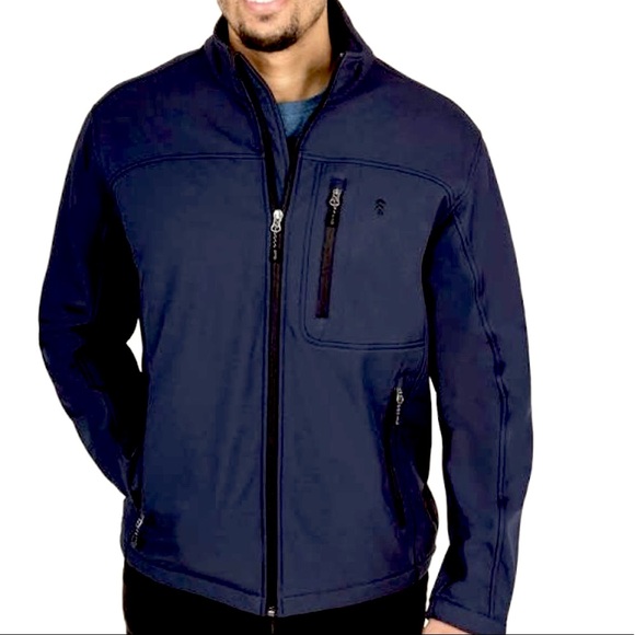 Free Country | Jackets & Coats | Nwt Free Country Dark Navy Blue Soft ...